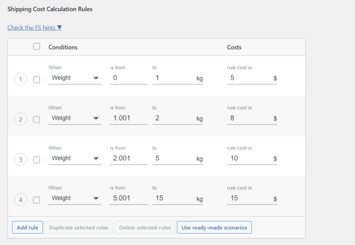 WooCommerce weight based shipping ⚖ Guide by Octolize