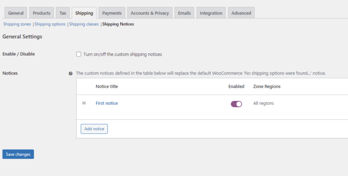 WooCommerce no shipping options were found error - fix&go!