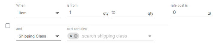 Flexible Shipping 2.0 - new table rate interface with new features