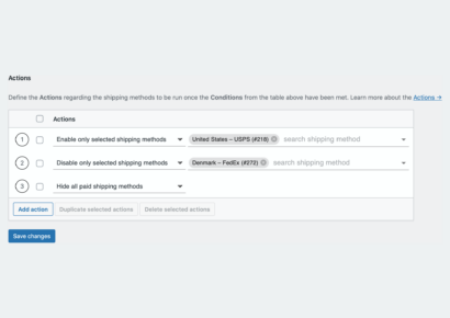 Conditional Shipping Methods WooCommerce - Octolize