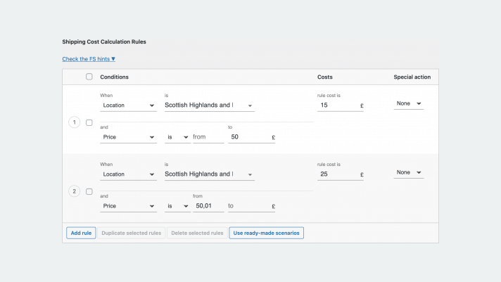 Location Based Shipping Add-On - Flexible Shipping WooCommerce