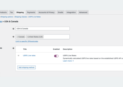USPS WooCommerce Shipping Plugin - Live Rates by Octolize