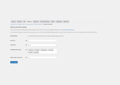 Best WooCommerce plugin to display the delivery date for shipping method