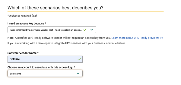 UPS - How to get the UPS API Access Key?