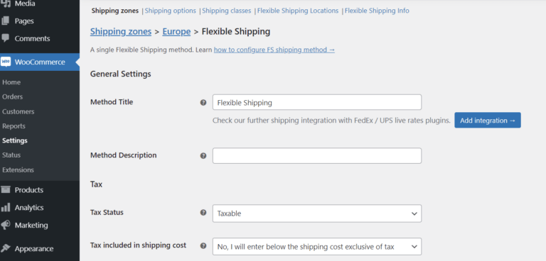 WooCommerce Shipping Based on Zip Code/Postcode/Postal Code