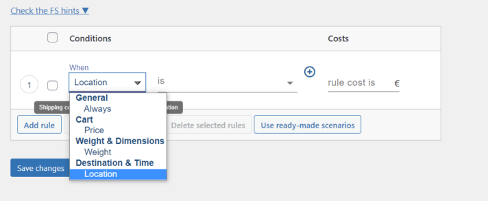 Woocommerce Shipping Based On Zip Codepostcodepostal Code