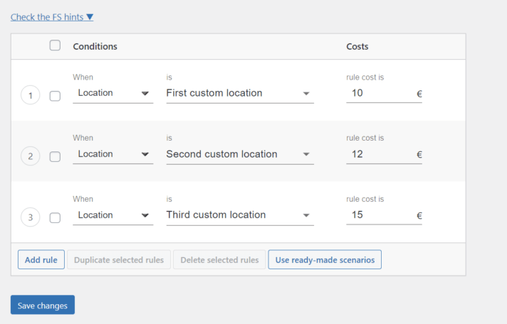 Woocommerce Shipping Based On Zip Codepostcodepostal Code