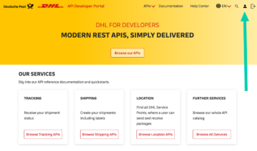 DHL Express – How to get the DHL REST API Key and API Secret?