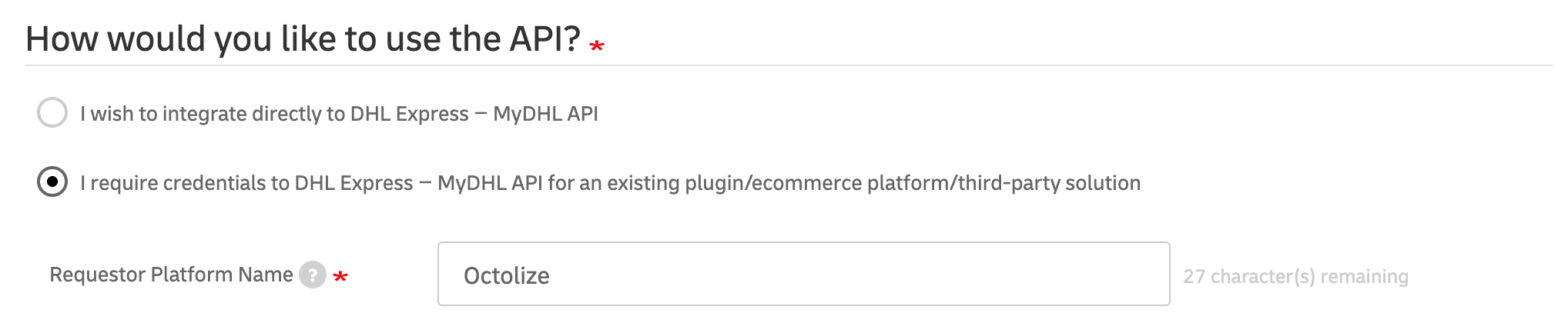 DHL Express – How to get the DHL REST API Key and API Secret?
