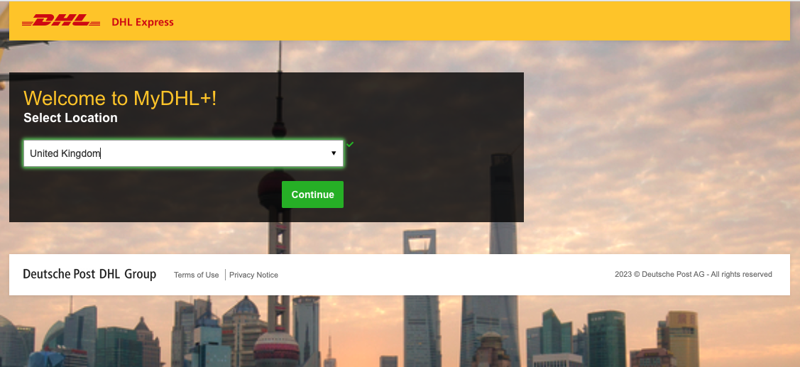 DHL Express – How to register an account?