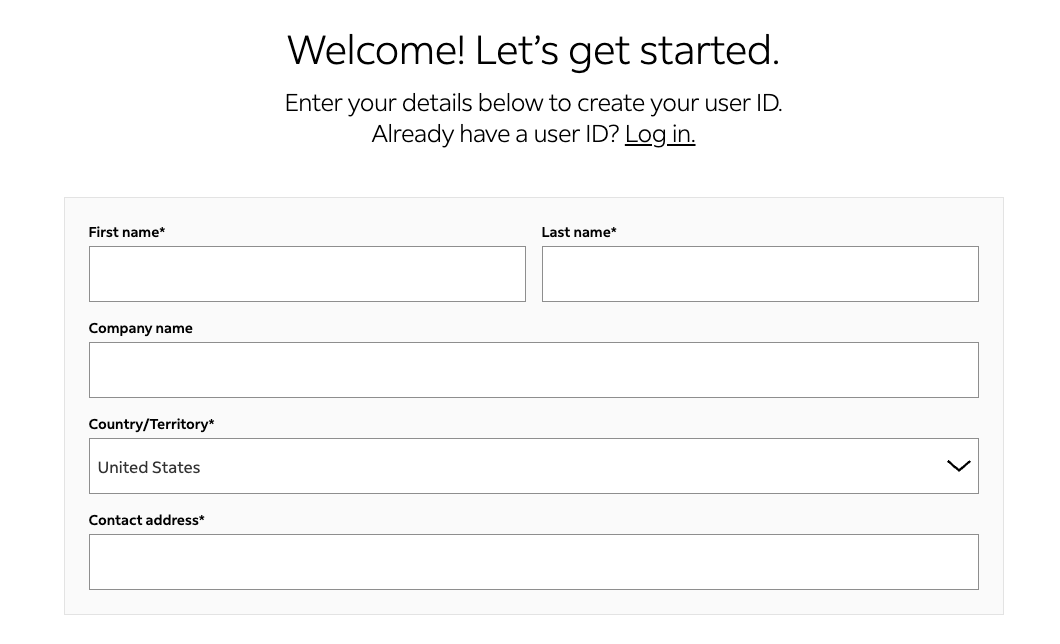 How to create an account for FedEx?