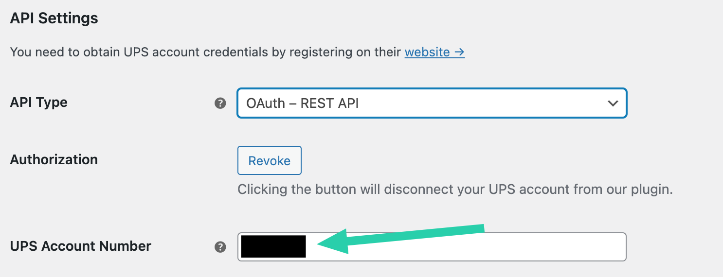 UPS - General Settings