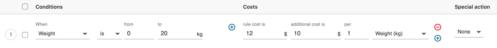 Shipping Cost Calculation Rules In Flexible Shipping